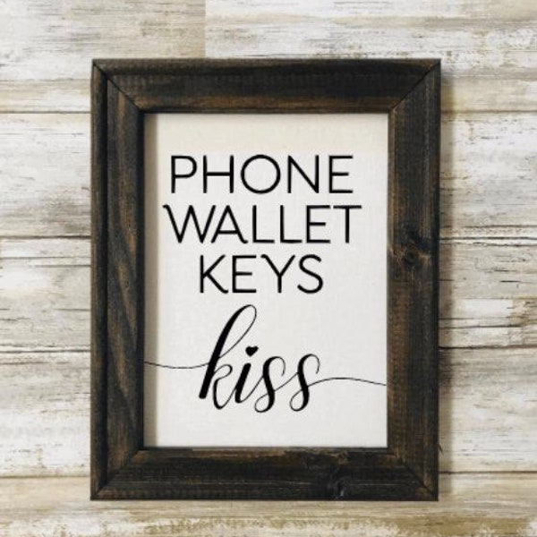 Keys Phone Wallet - Etsy