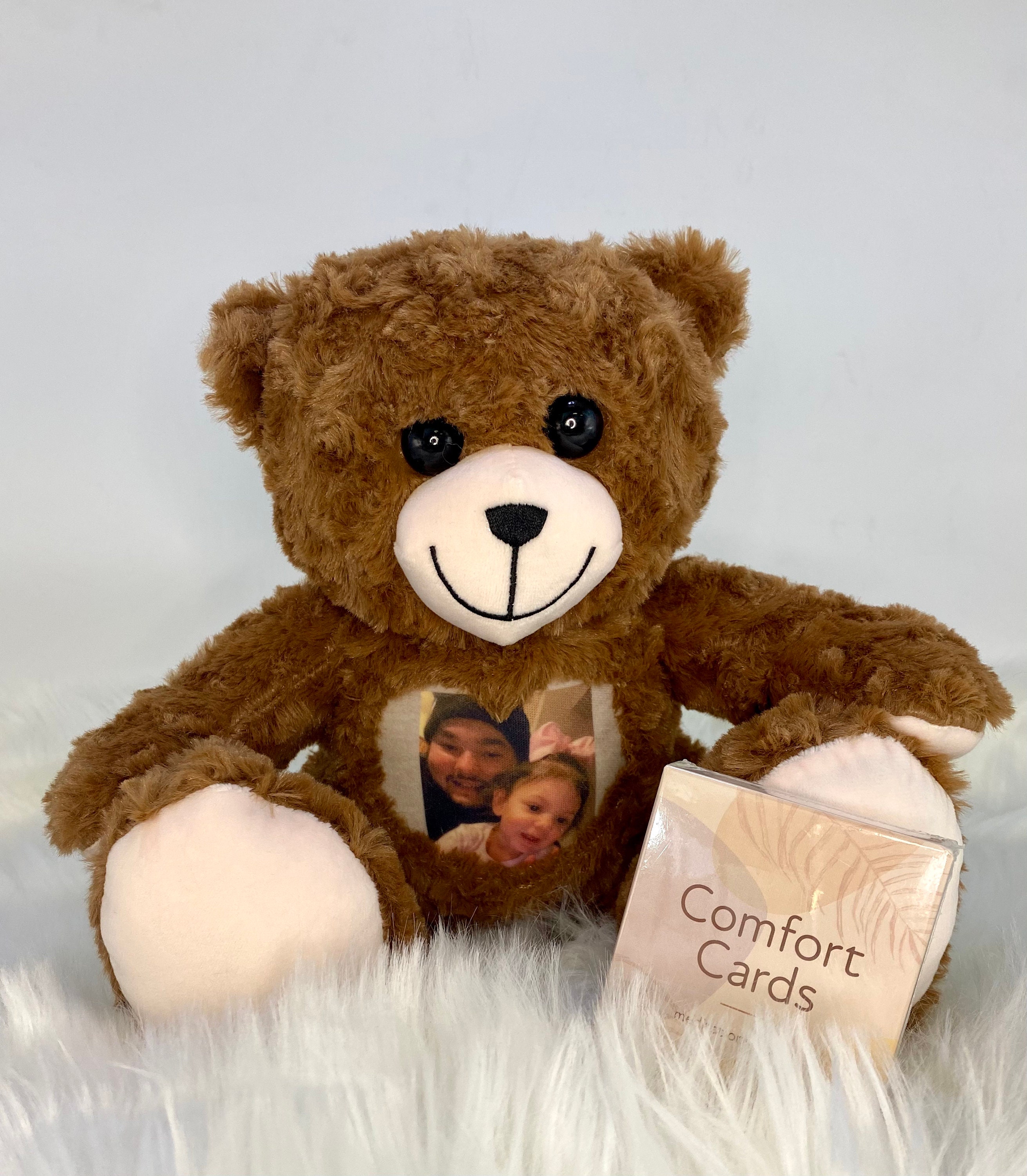 Custom Memory Bear Grief Bear Photo & Voice Teddy Bear - Etsy Finland