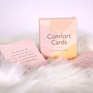 Comfort Cards a Grief Affirmation Deck | Bereavement Gift | Sympathy ...