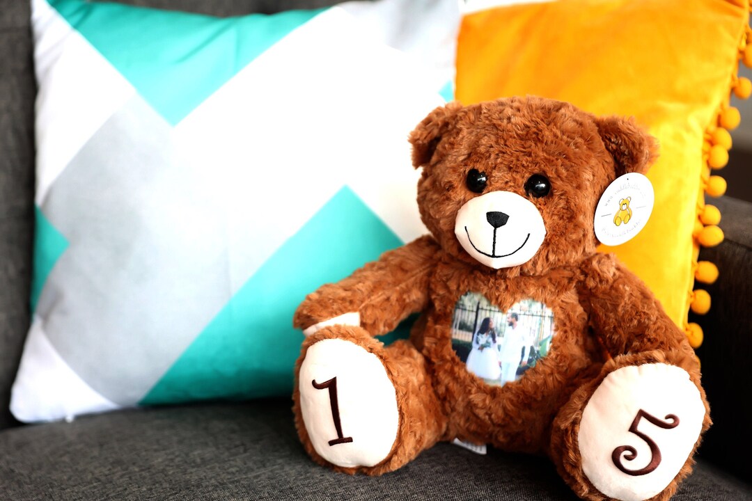 Keepsake Bear | Custom Talking Teddy Bear | Photo & Audio Teddy Bear ...