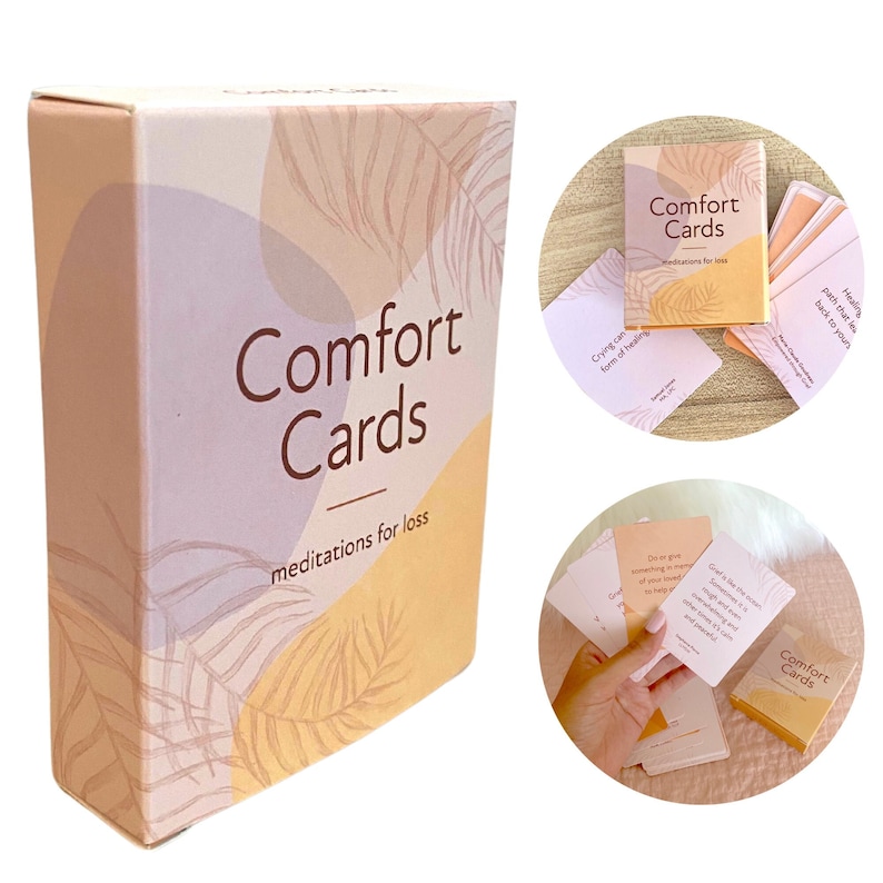 Comfort Cards a Grief Affirmation Deck | Bereavement Gift | Sympathy ...