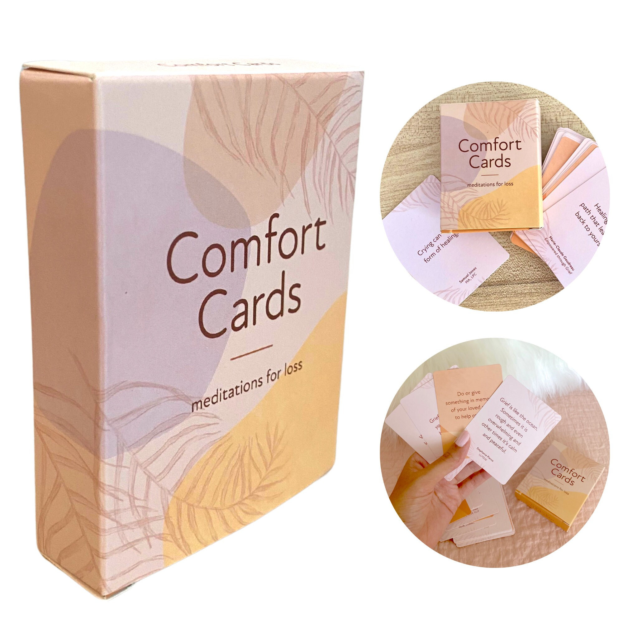 Comfort Cards a Grief Affirmation Deck | Bereavement Gift | Sympathy ...