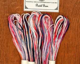 Monastery Manuscript Variegated Embroidery Floss Hand Dyed Cross Stitch ...