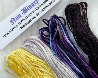 Haunted Holiday Variegated Embroidery Floss Set Hand Dyed Embroidery ...