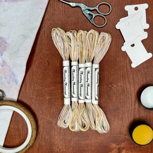 Monastery Manuscript Variegated Embroidery Floss Hand Dyed Cross Stitch ...