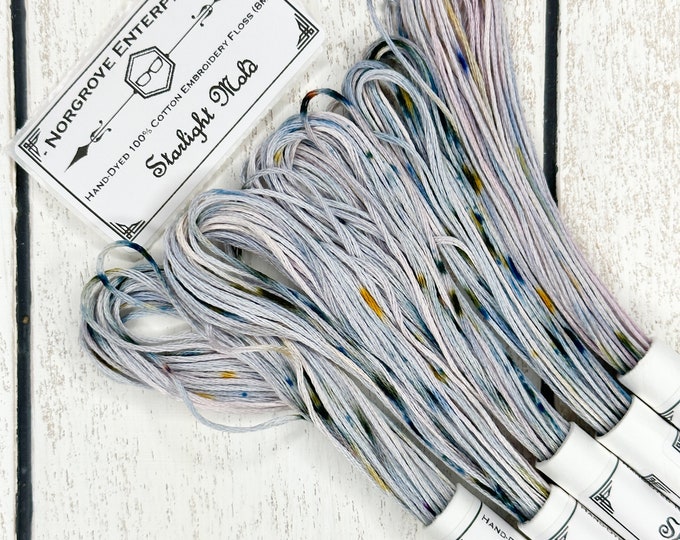 Starlight Mold Variegated Embroidery Floss Hand Dyed Embroidery Thread ...