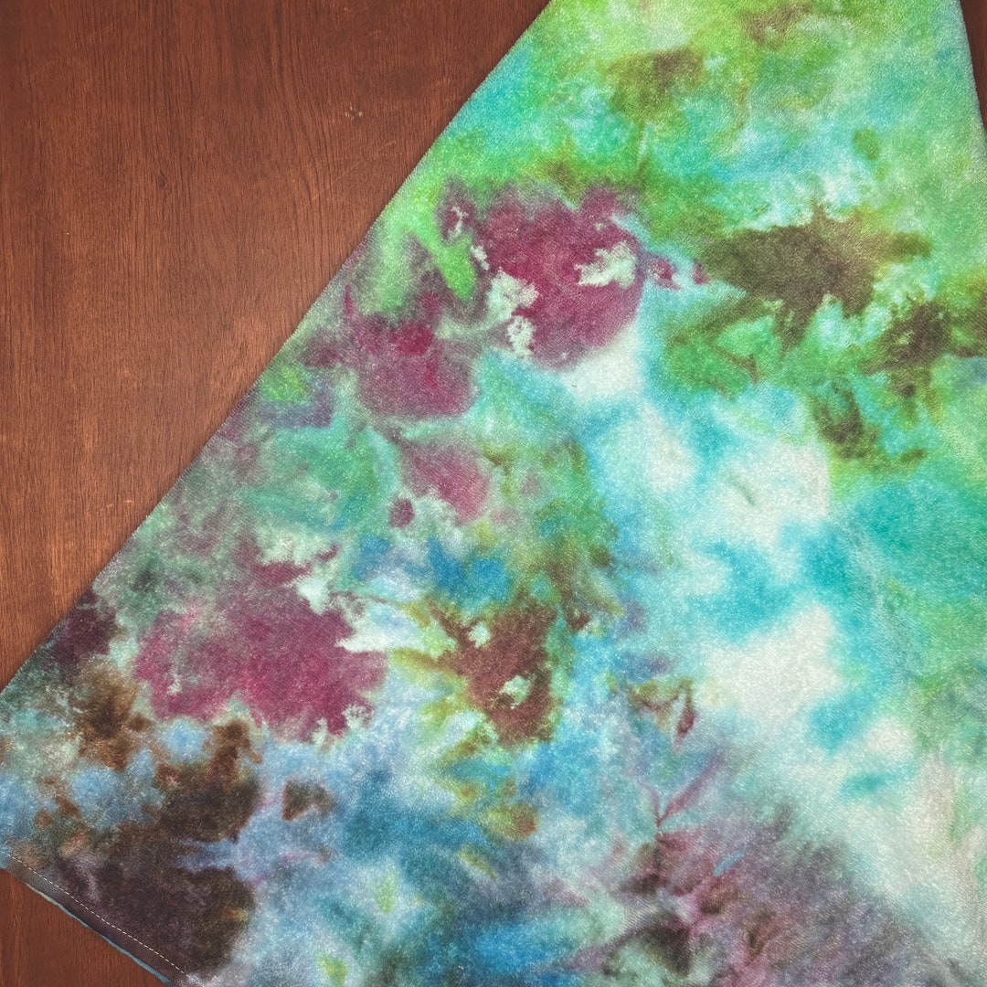 Summertime Lagoon Hand Dyed Cotton Bath or Beach Towel - Etsy