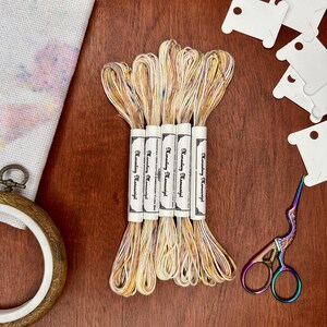 Monastery Manuscript Variegated Embroidery Floss Hand Dyed Cross Stitch ...