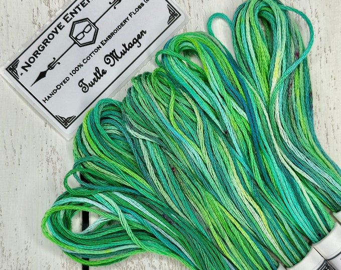 Monastery Manuscript Variegated Embroidery Floss Hand Dyed Cross Stitch ...