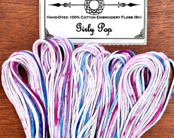 Monastery Manuscript Variegated Embroidery Floss Hand Dyed Cross Stitch ...