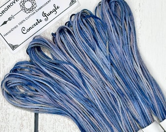 Monastery Manuscript Variegated Embroidery Floss Hand Dyed Cross Stitch ...