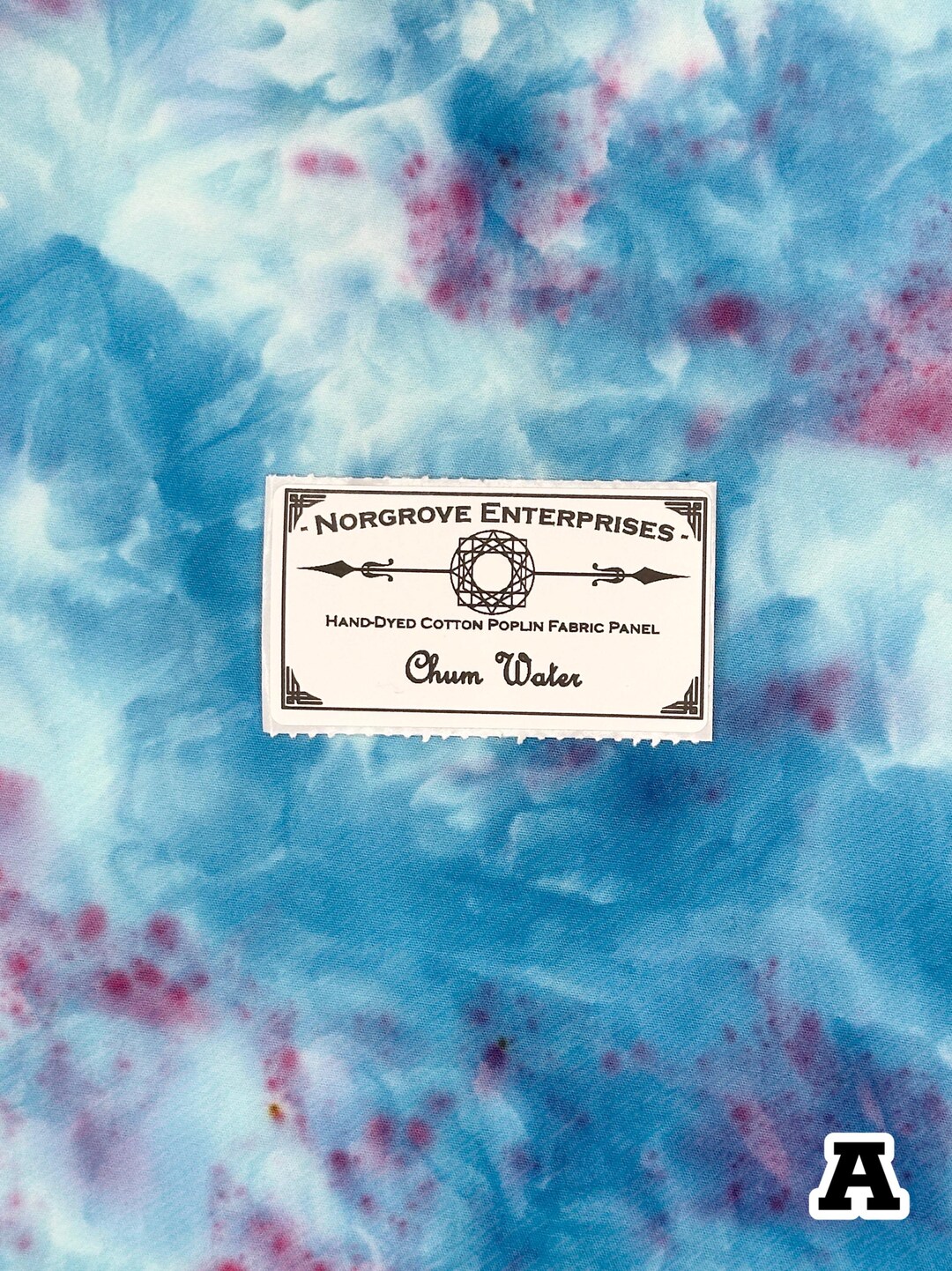 Chum Water Hand Dyed Cotton Poplin 1/8th Yard for Quilting, Embroidery ...