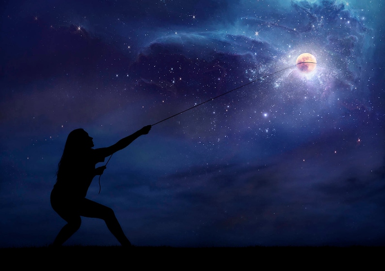 Lasso the Moon - Etsy