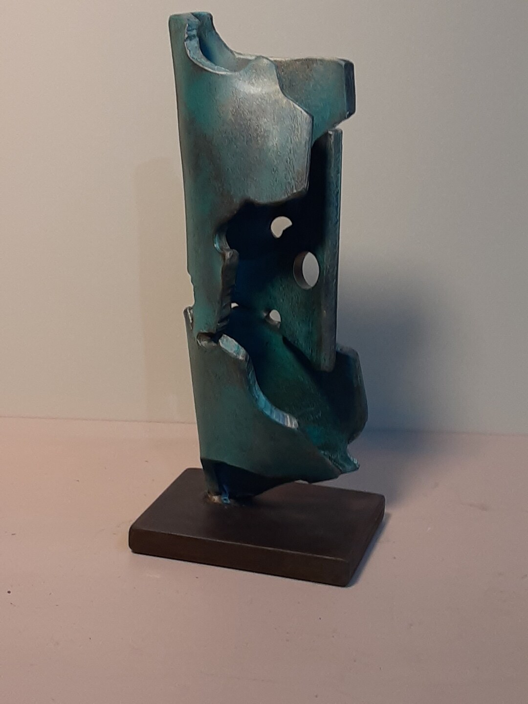 Abstract Metal Desktop Sculpture - Etsy