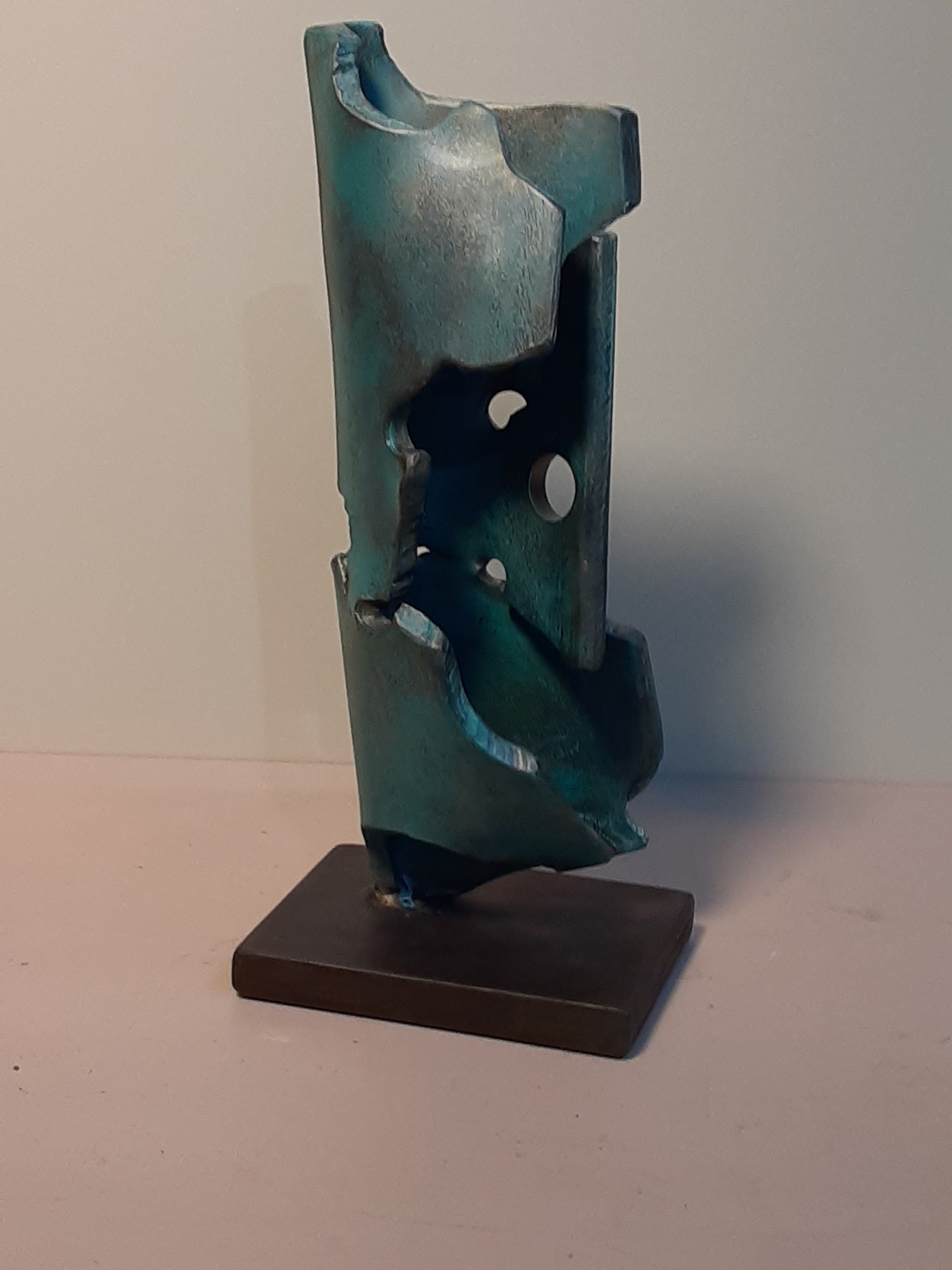 Abstract Metal Desktop Sculpture - Etsy