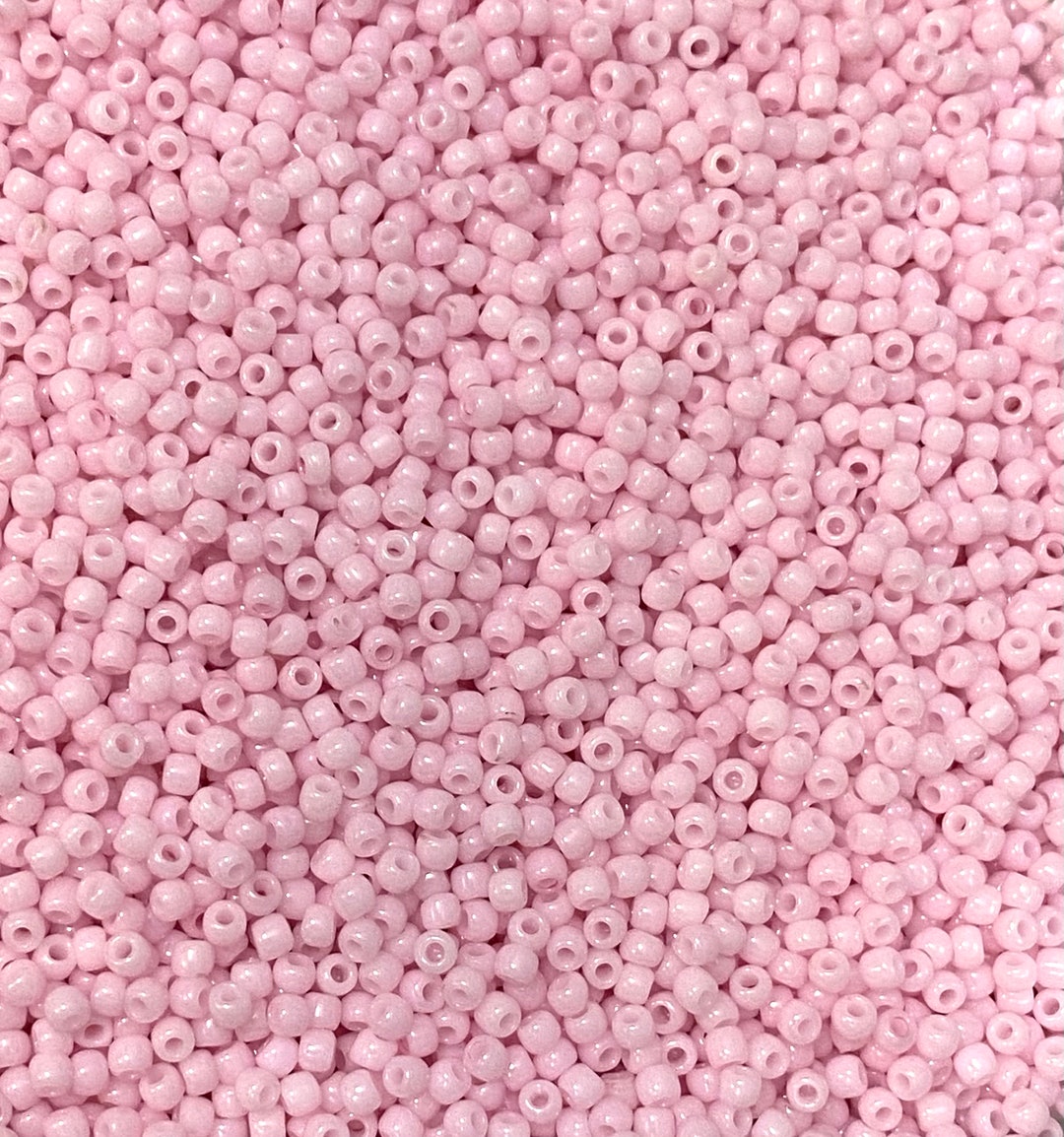 20 Grams T1601 Pale Pink Opaque Toho Japanese Round Seed Beads 11/0 ...