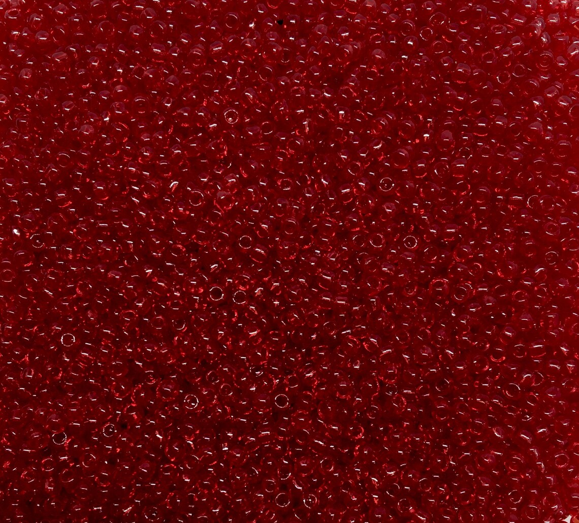 20 Grams Toho T5C Dark Ruby Red Transparent Size 11/0 Toho - Etsy