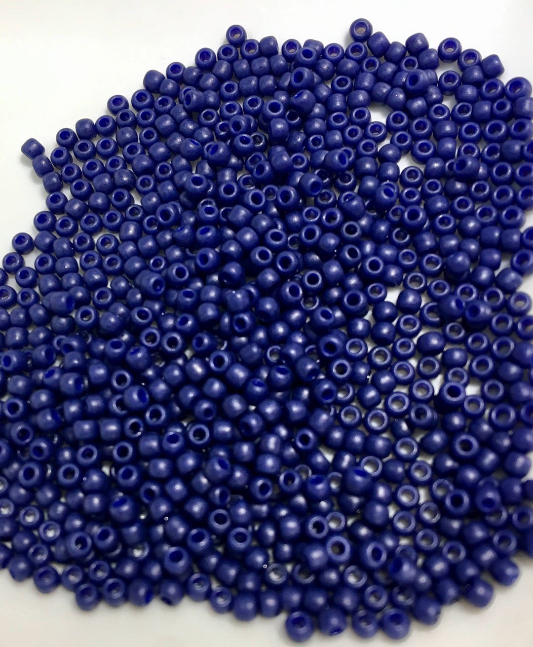 10 Grams 15/0 Toho Semi-glazed Midnight Blue Opaque T2607F Size 15/0 ...