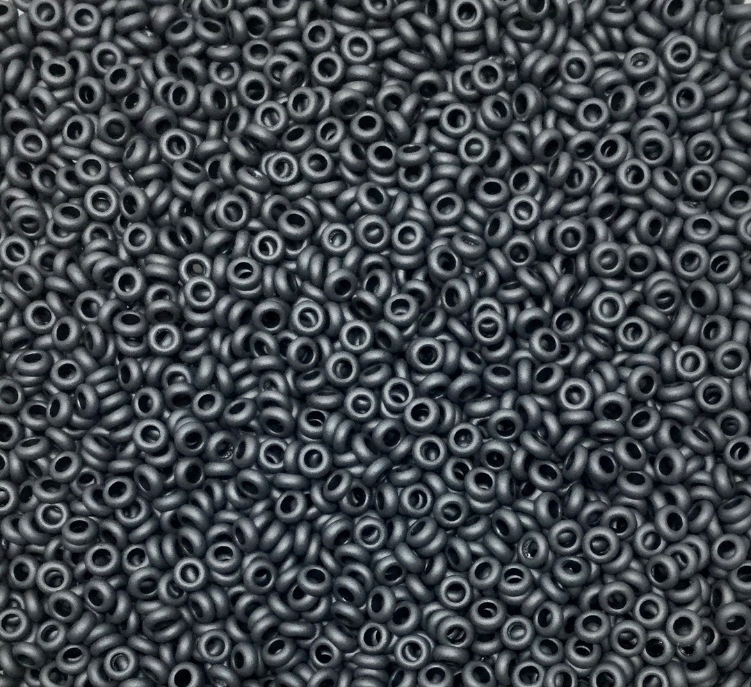 Size 8/0 Toho Demi Round 10 Grams T611 Matte Metallic Gunmetal - Etsy