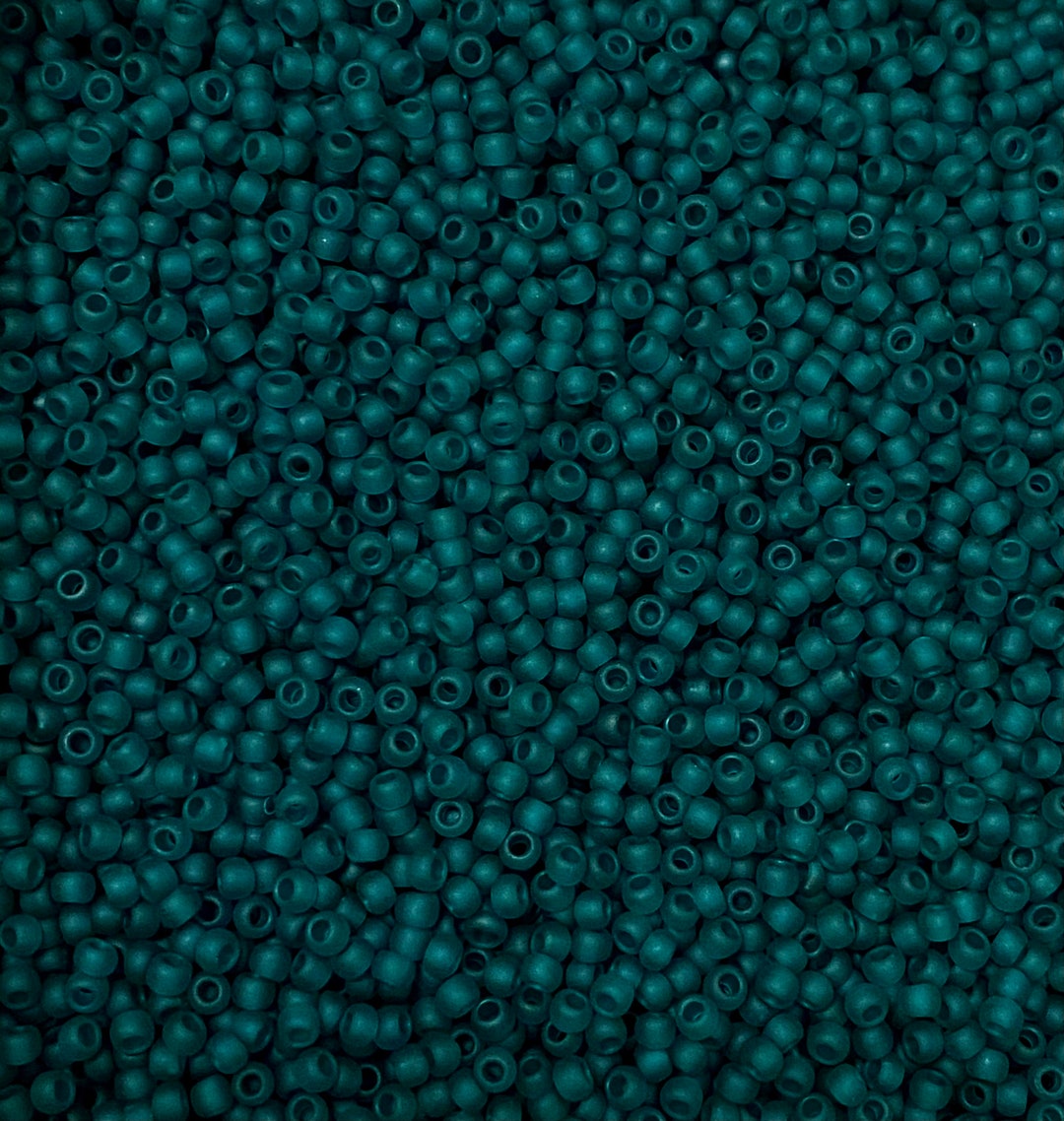 10 Grams Toho T7BDF Blue Zircon/capri Blue Transparent Matte Size 15/0 ...