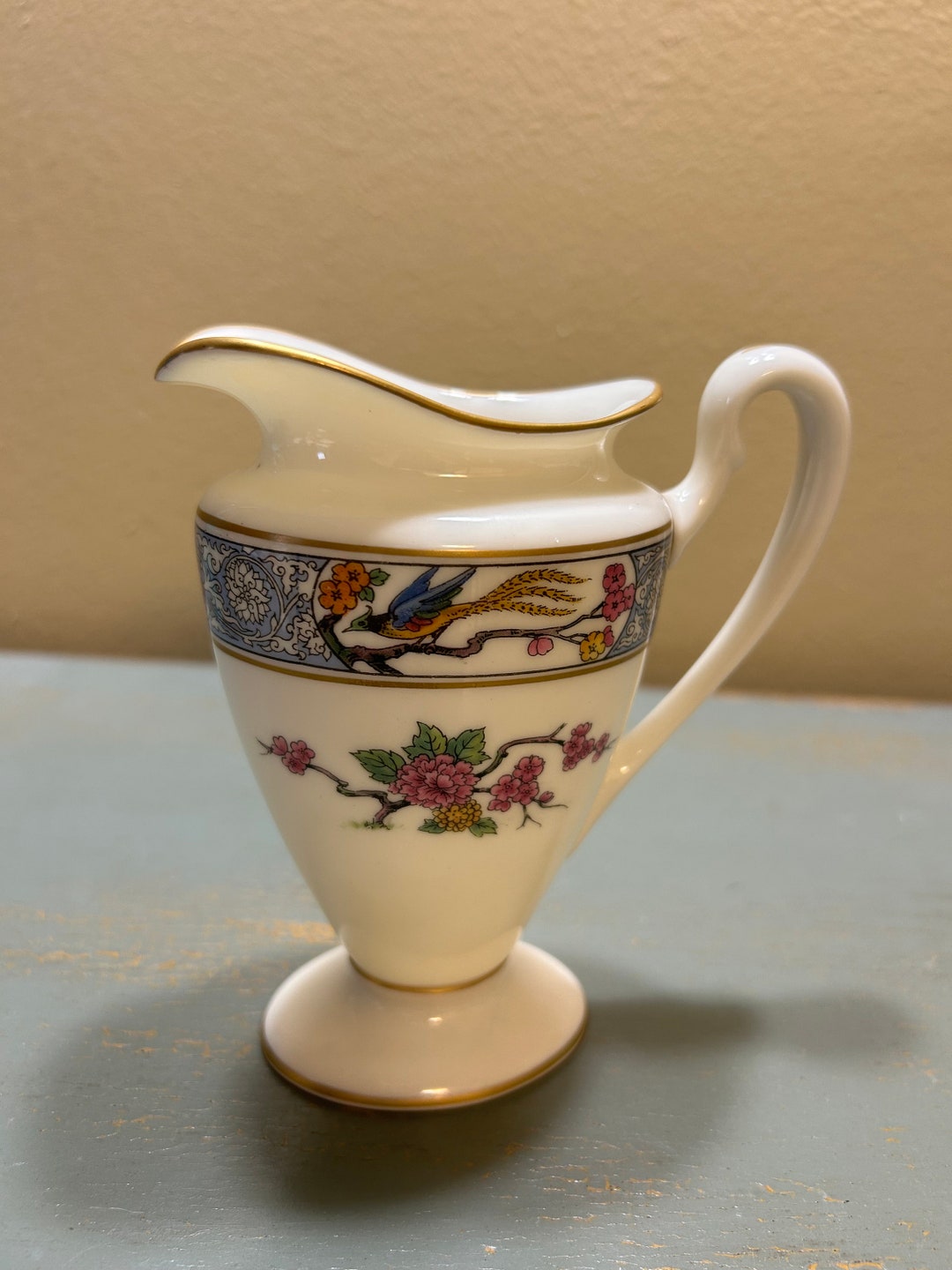 Quality Retired Lenox Kelly Green Creamer Nice Contemporary Look - Etsy