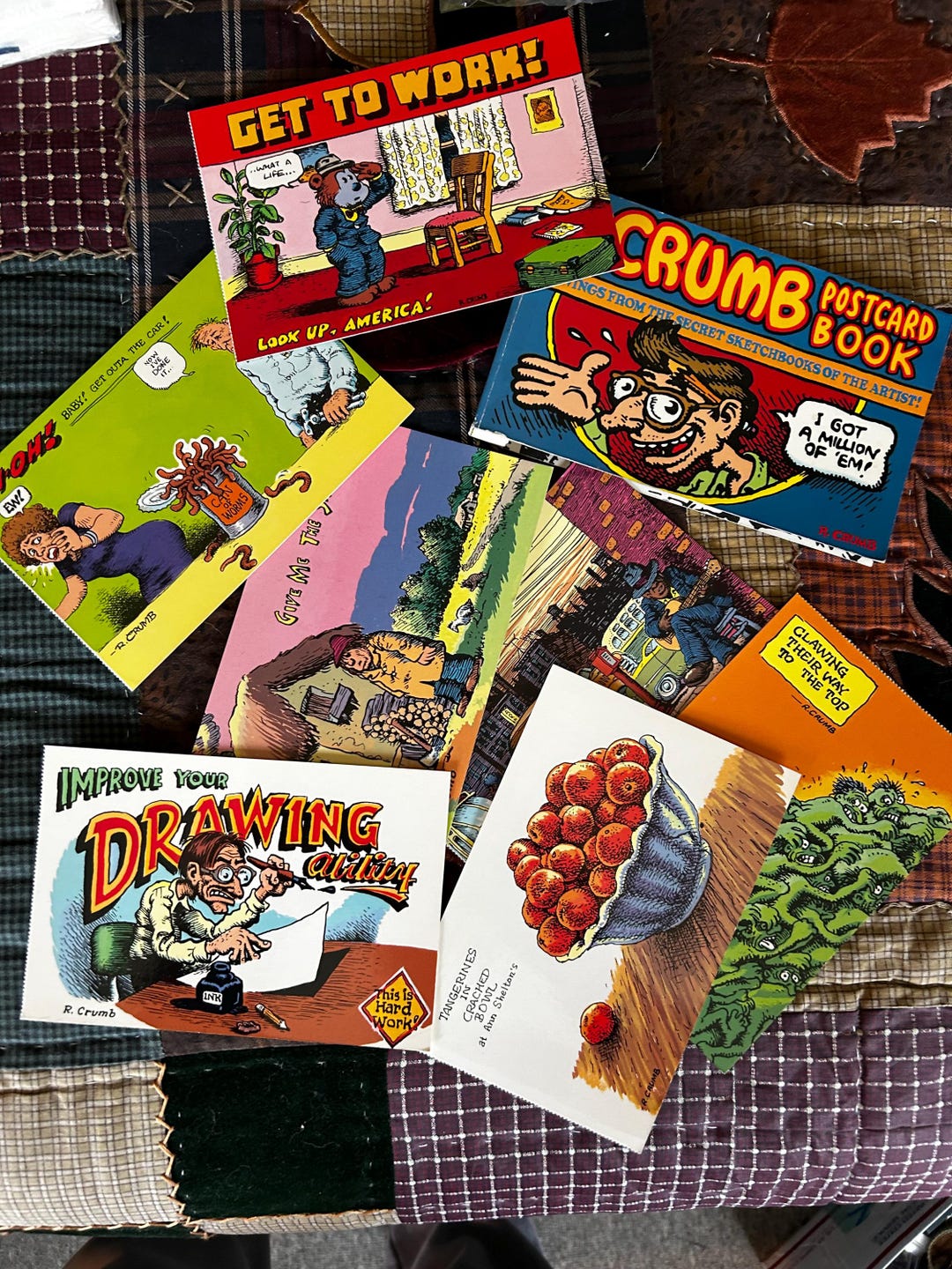 Vintage R.crumb Postcard Book ~ Drawings From the Secret Sketchbooks of ...