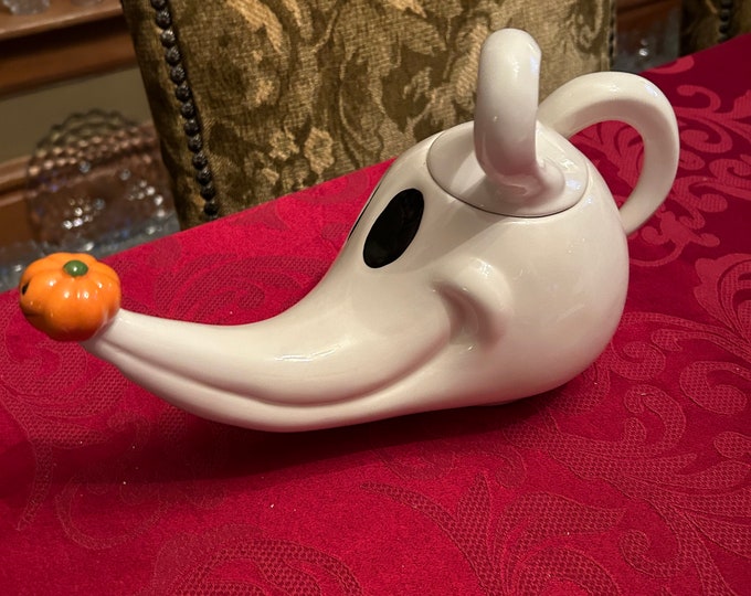 Disney Tim Burton's the Nightmare Before Christmas ~ ZERO TEAPOT - New ...