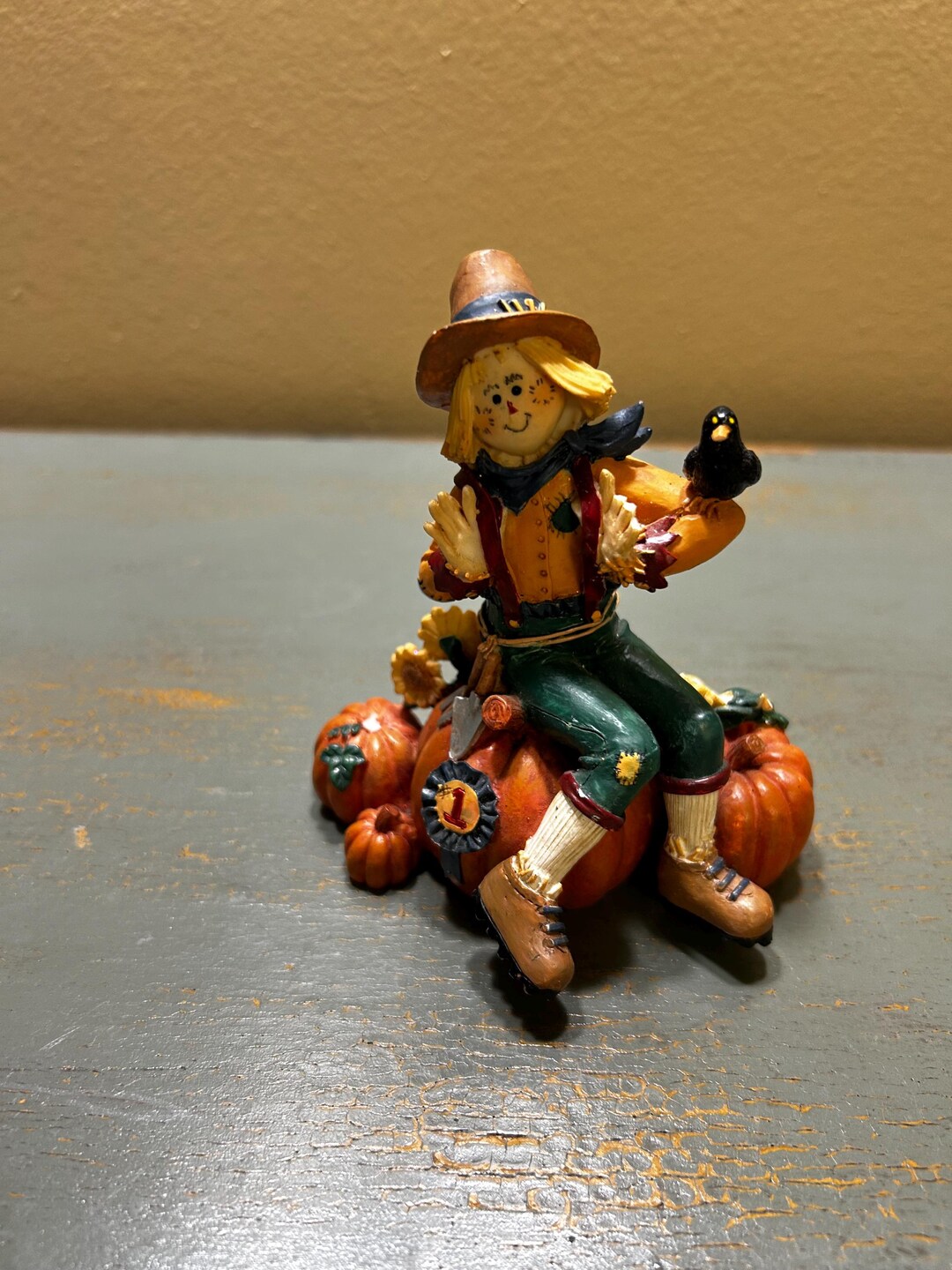Retired Fall / Halloween Scarecrow Figure ~ Great Fall Color and ...