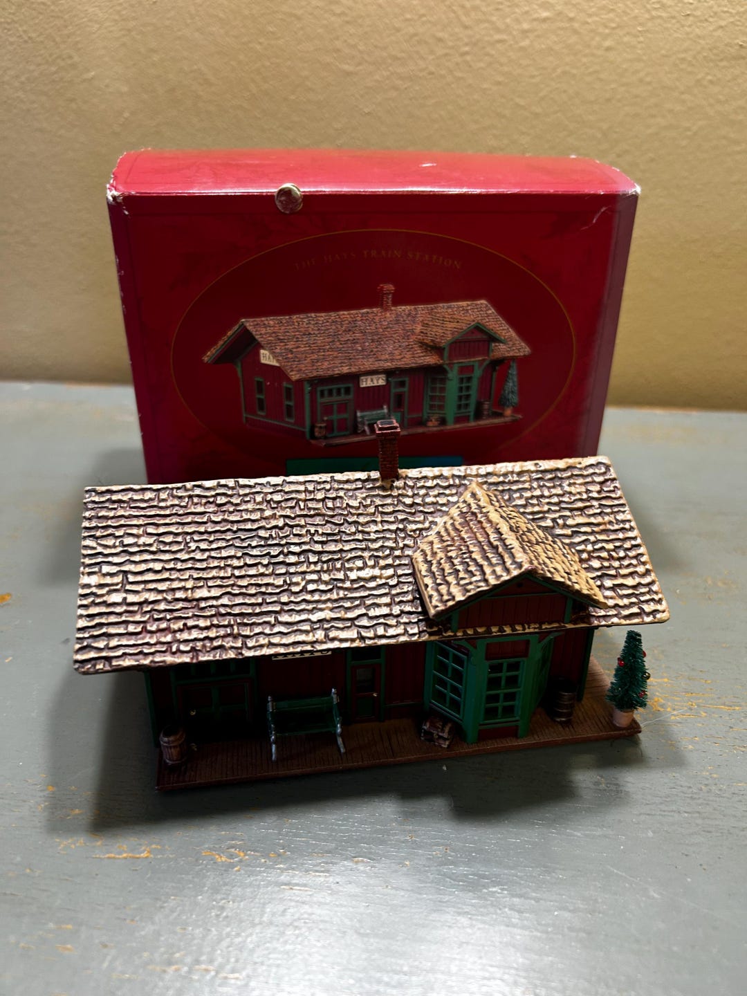 Retired Hallmark Hays Train Station ~ Part of Sarah Plain & Tall ...