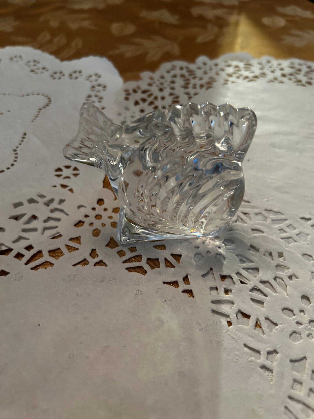 Exceptional WATERFORD Crystal Salt Water Angel Fish Figurine ...