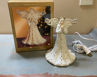 Porcelain Light Angel - Etsy