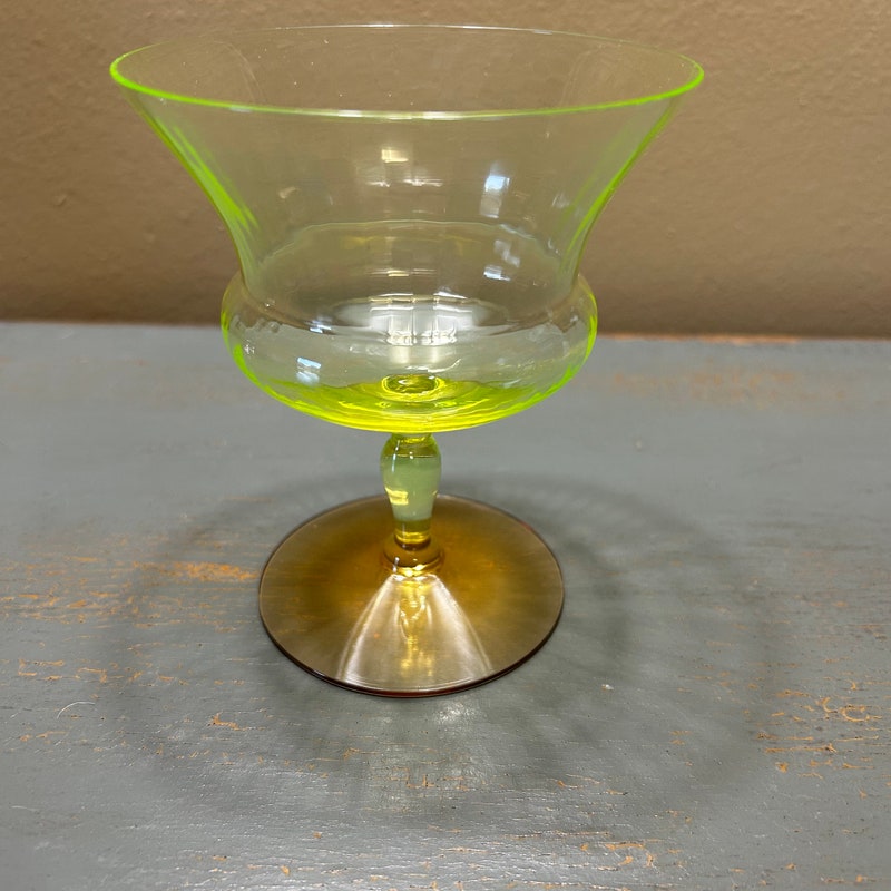 Rare Vaseline Glass - Etsy