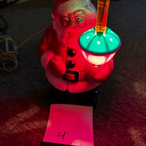 Rare Vintage 1950s Royal Bubble Light Santa Bubble Light Included Nice ...