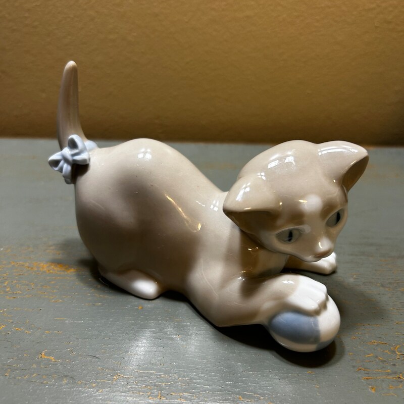 Lladro Cat - Etsy