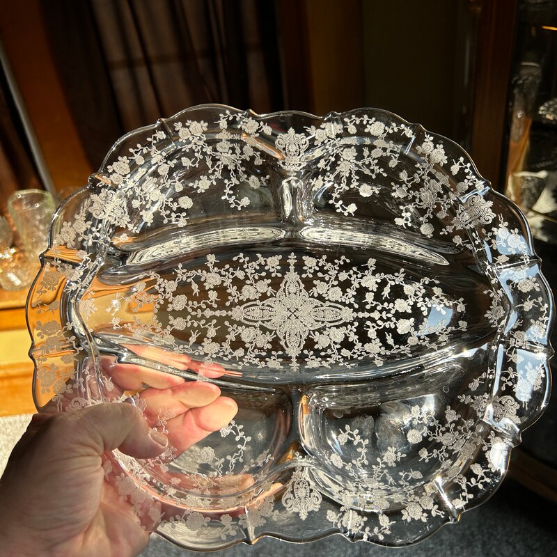 Cambridge Rose Point - Etsy