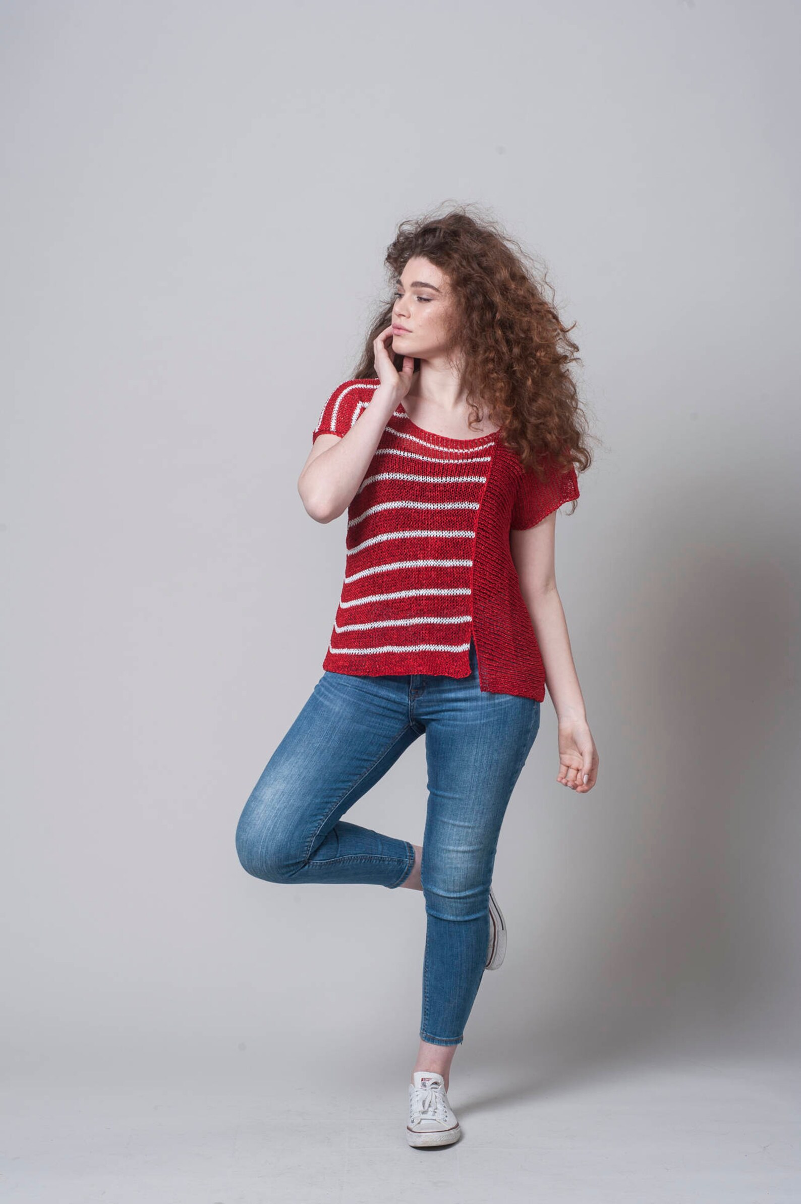 Summer Knit Tops, Summer Knitwear, Light Top, Boho Tops, Crochet Top ...