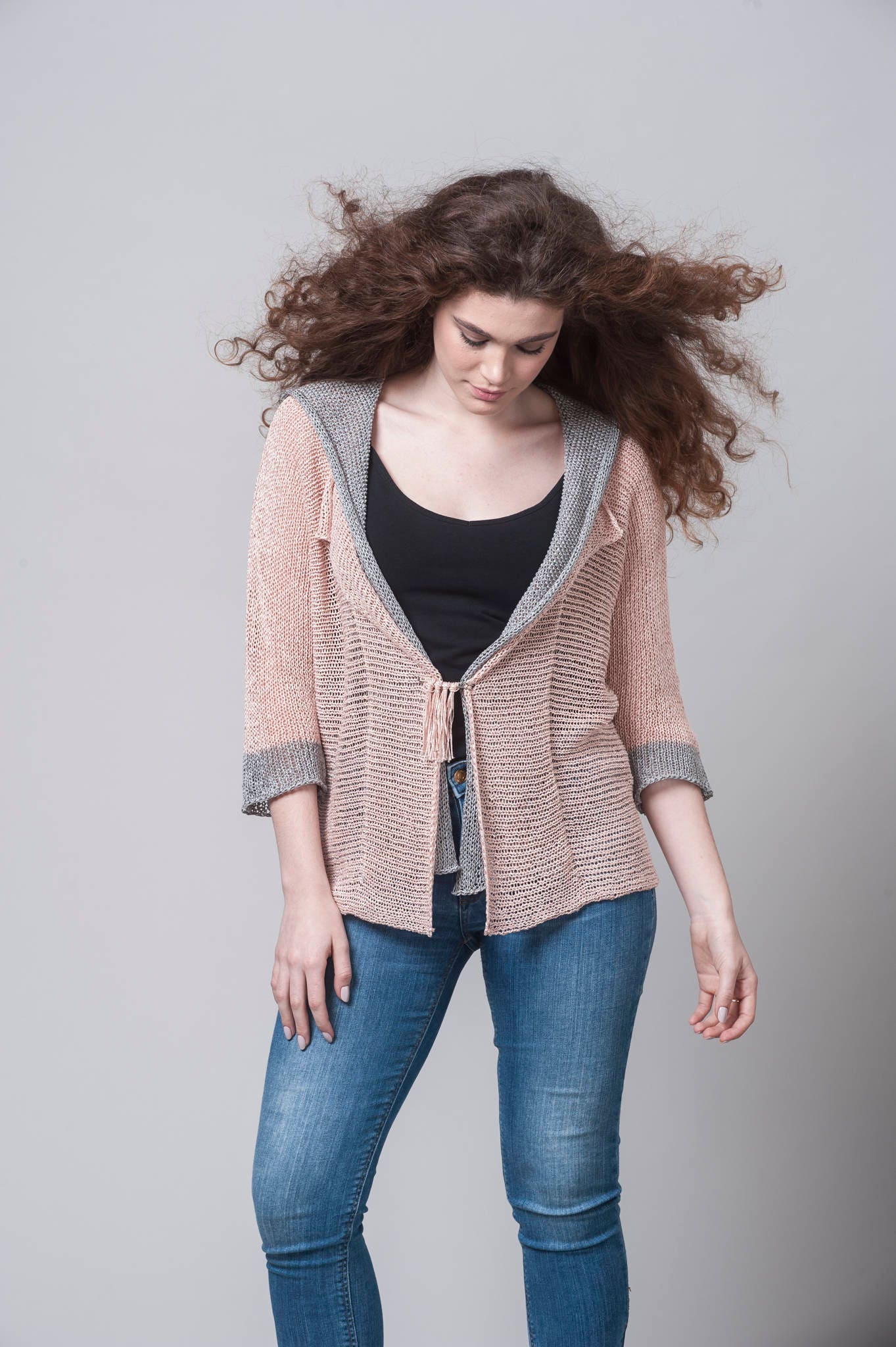 Summer Knit, Knit Cardigan, Boho Top, Light Top, Cardigan Sweater, Knit ...