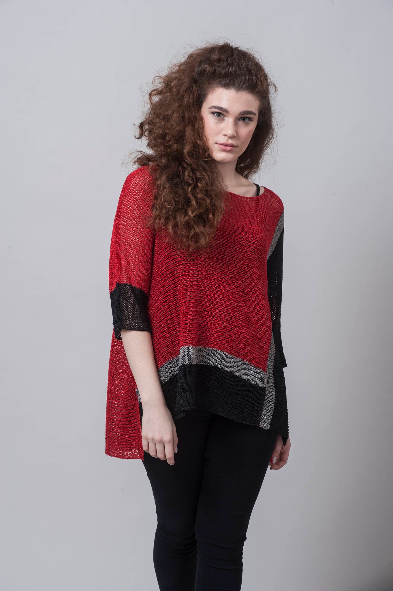 Fashion Knit, Knit Sweater, Oversized Top, Summer Knit, Oversized ...