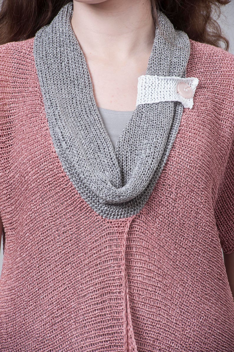 Short Sleeve Knit, Loose Top, Summer Knit, Boho Tops, Womens Spring ...