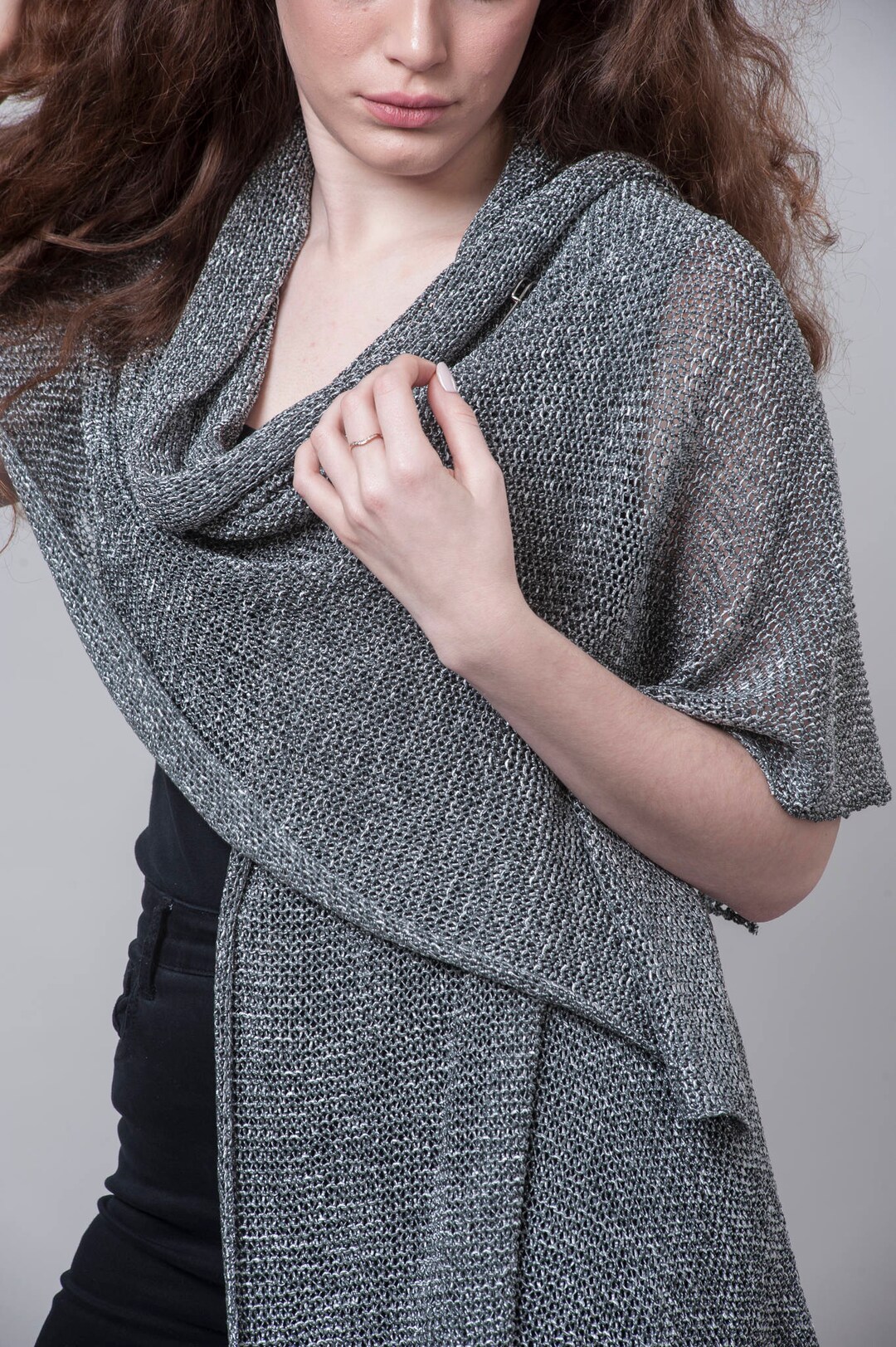Knit Wrap, Boho Tops, Knit Shawl, Crochet Shawl, Trendy Knit, Summer ...