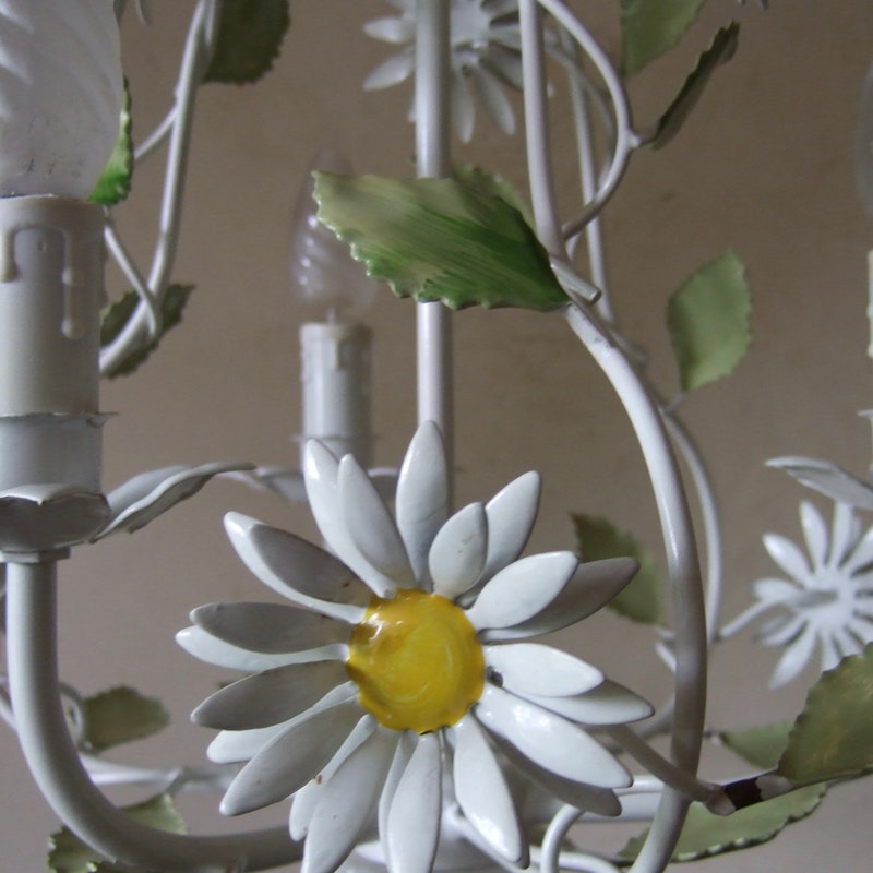 French Tole Chandelier - Etsy