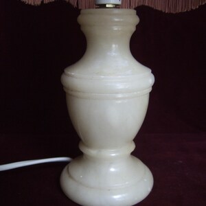 PAIR ANTIQUE VINTAGE French Alabaster Boudoir, Table Lamps, Lights - Etsy