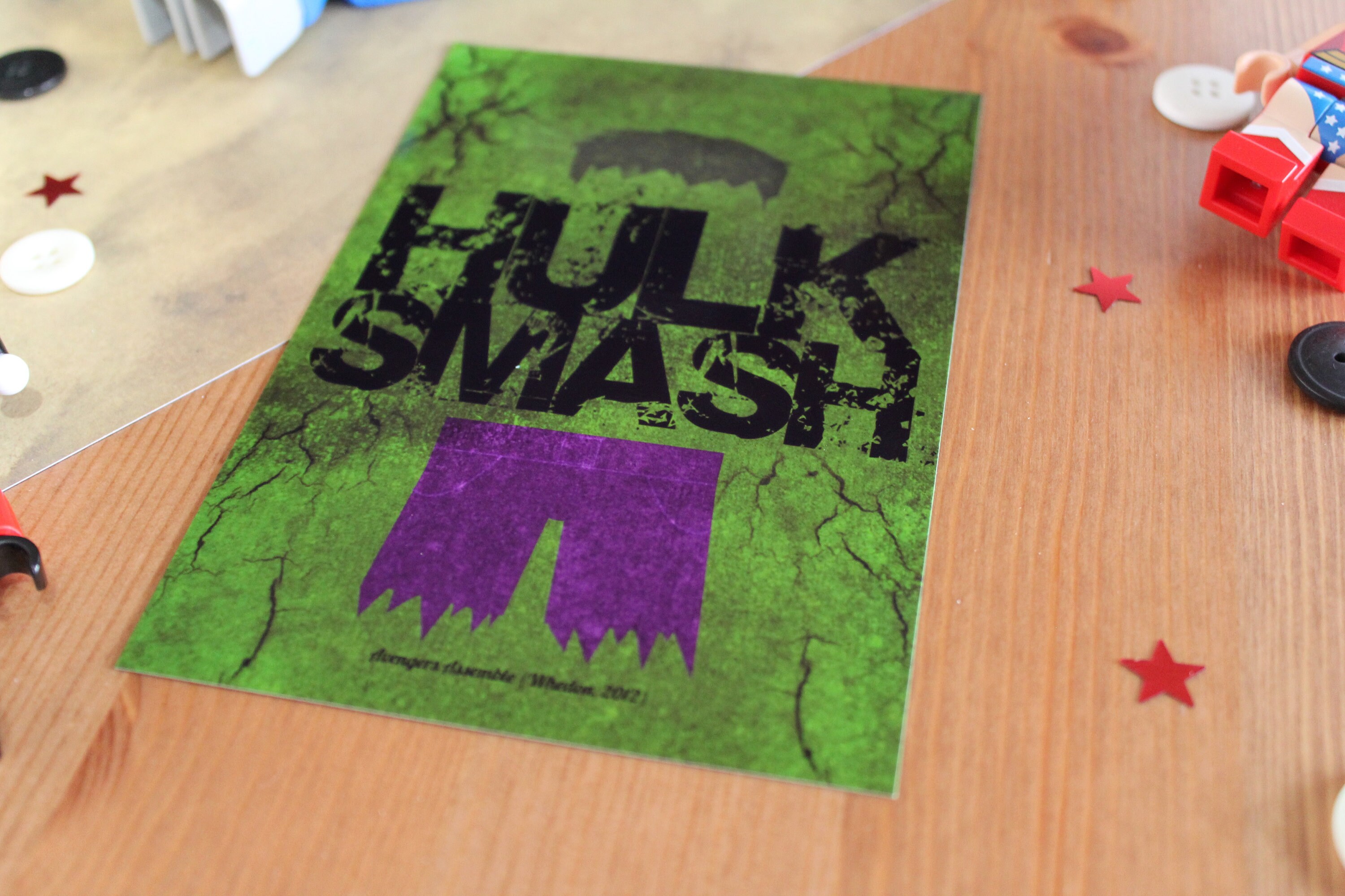 Hulk Quote Marvel Print Superhero Print Typography Print Superhero Fan ...