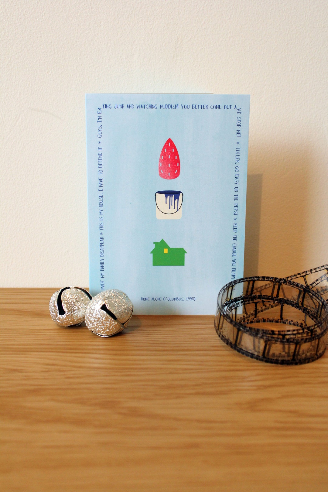 Home Alone Christmas Card Movie Quote Christmas Card Home - Etsy