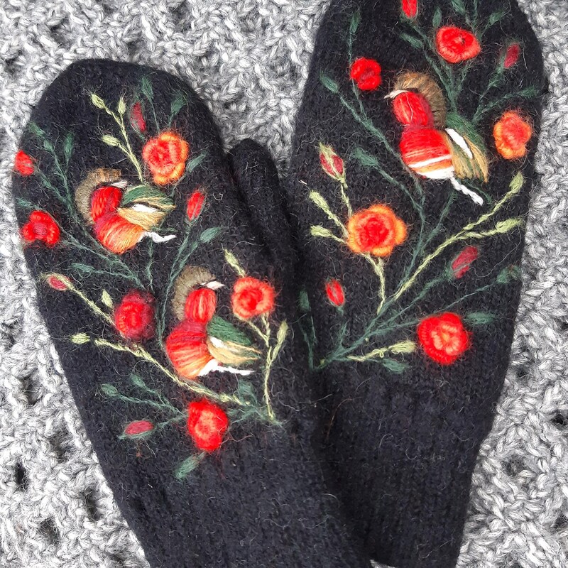 Winter Mittens - Etsy