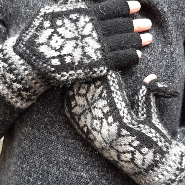 Nordic Mittens - Etsy