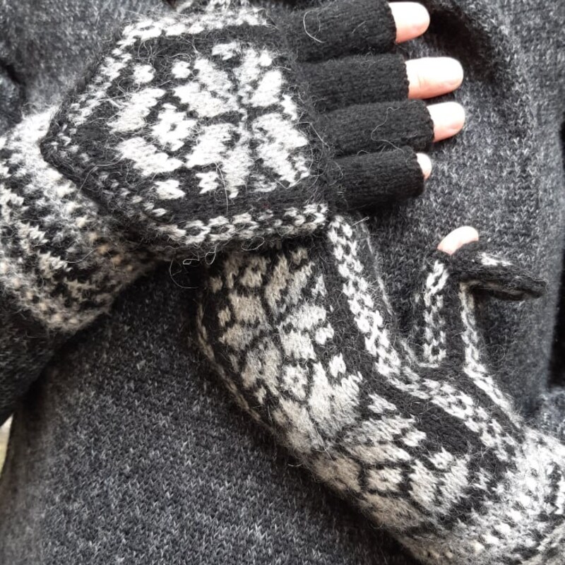 Nordic Mittens - Etsy