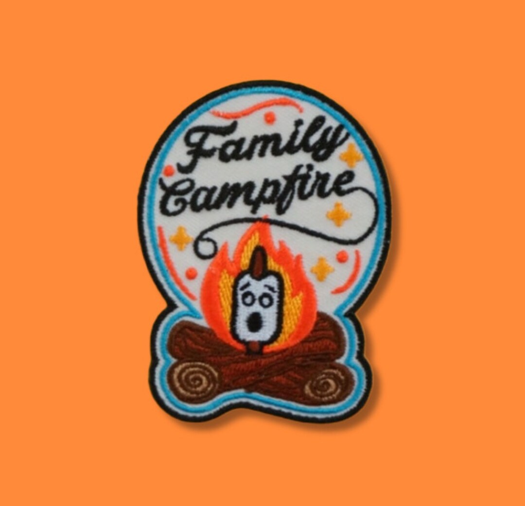 Family Campfire, Camping Patch, Girl Scout, Troops, Smores, Girl Scout ...