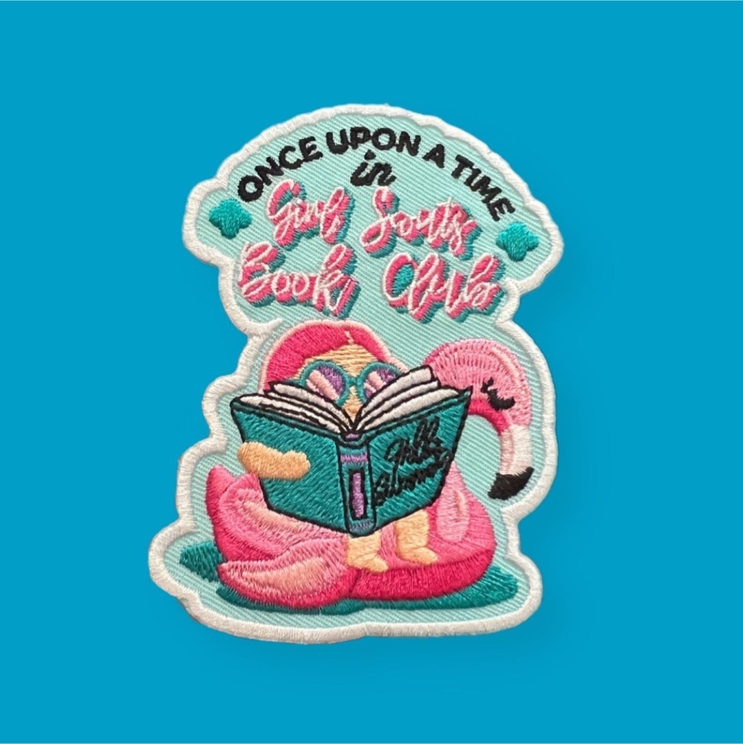Once Upon a Time in Girl Scouts Book Club Iron on Patch - Etsy