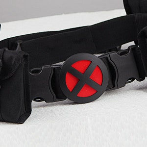 X-men - Deadpool Utility Belt Black V2 - Etsy